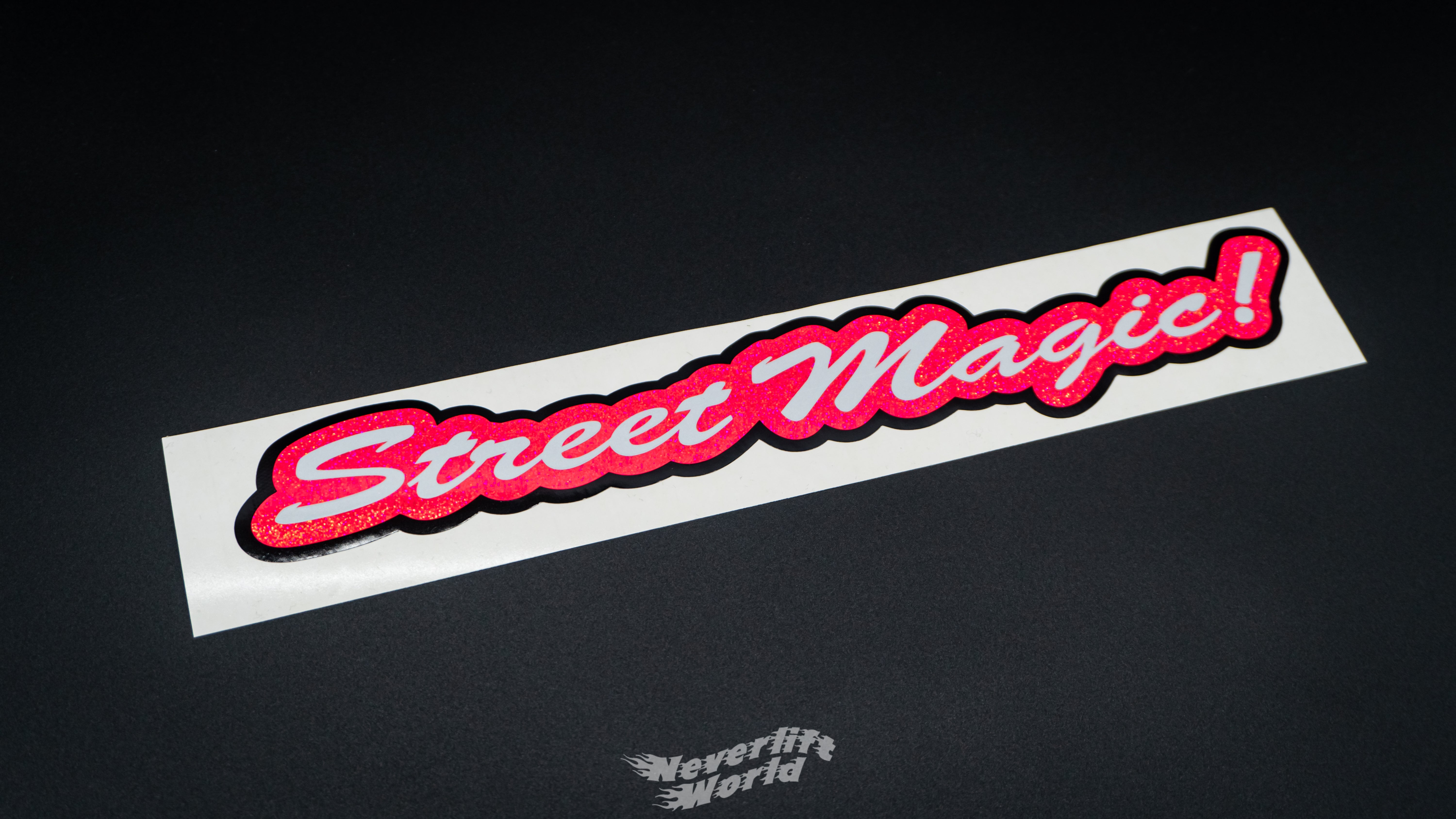 STREET MAGIC TRIPLE LAYER SCRIPT LOGO - LIGHT REFLECTIVE – Neverlift World