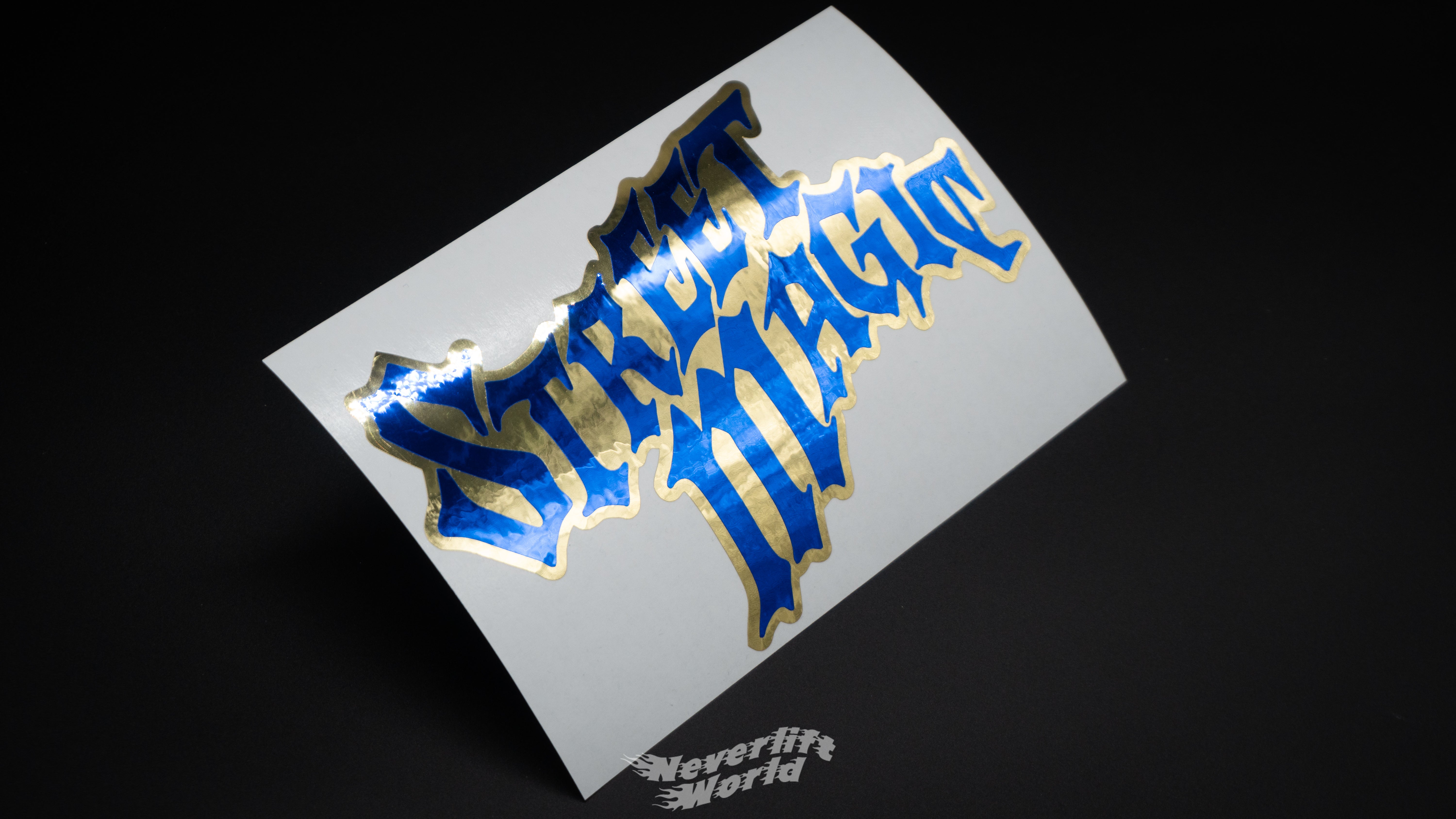 OLD ENGLISH FONT SM STICKER – Neverlift World